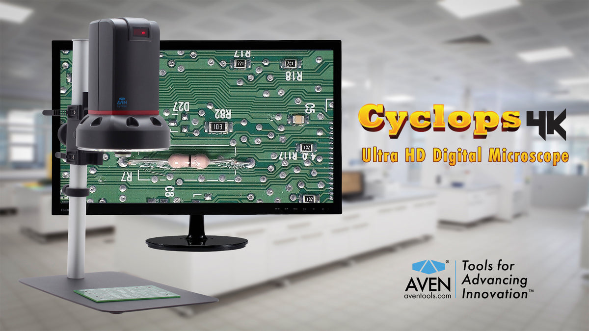 Aven Launches the Cyclops 4K Ultra HD Digital Microscope – Aven Tools