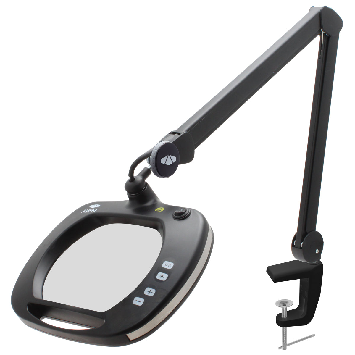 Mighty Vue™ Pro 5 Diopter [2.25x] Magnifying Lamp with UV and White LE ...