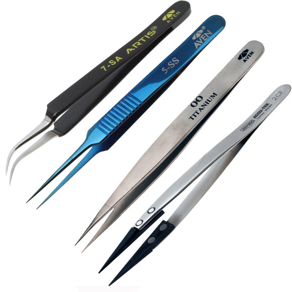 CHOOSING THE RIGHT PRECISION TWEEZERS – Aven Tools