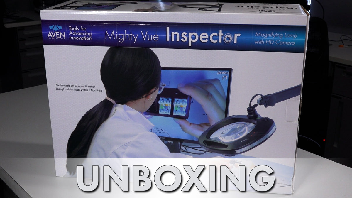UNBOXING: MIGHTY VUE INSPECTOR MAGNIFYING LAMP – Aven Tools