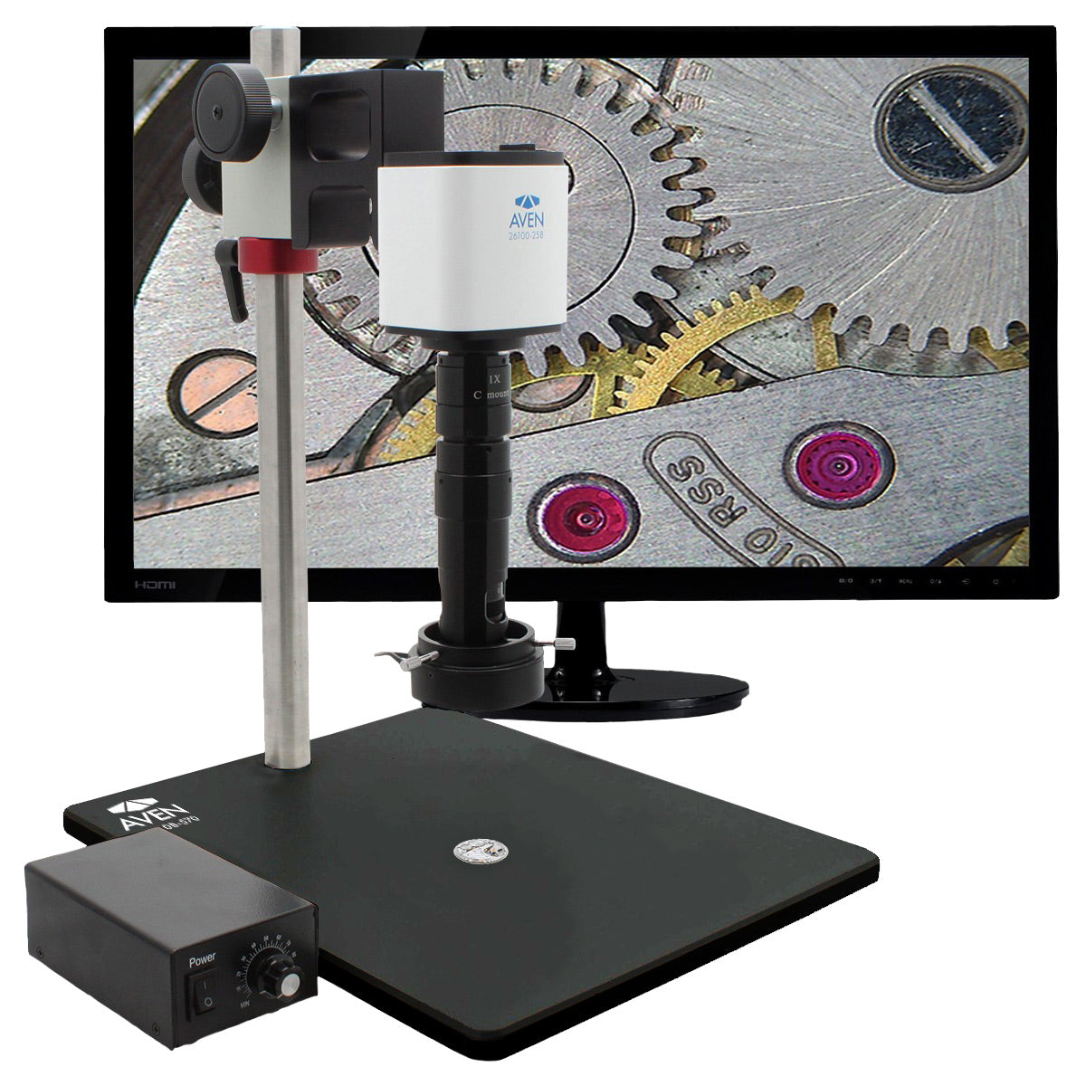 Digital Microscope Mighty Cam Pro Auto Focus [28.8x - 384x] with Stand ...