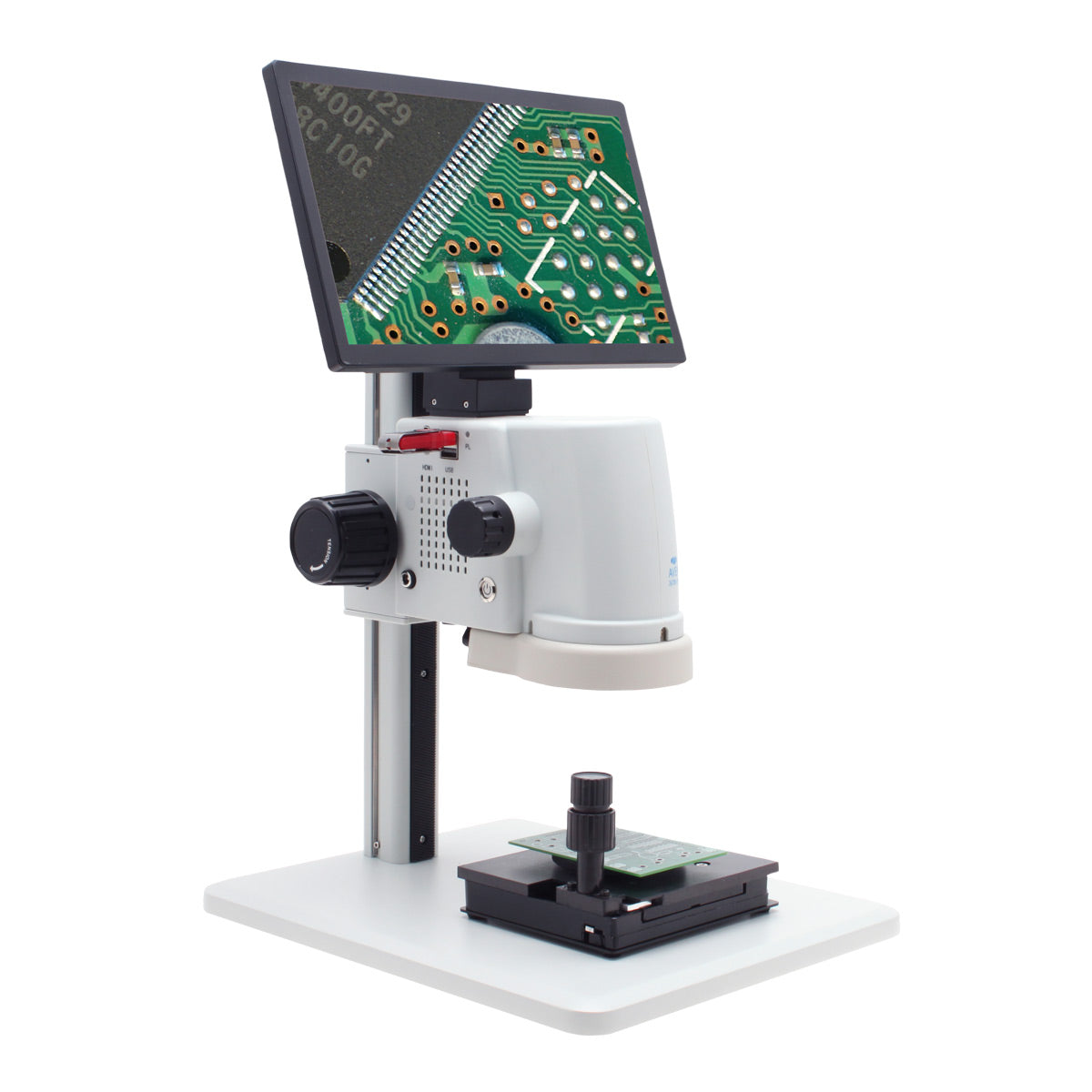MicroVue Digital Microscope with X/Y/R Stage [17x - 110x] – Aven Tools