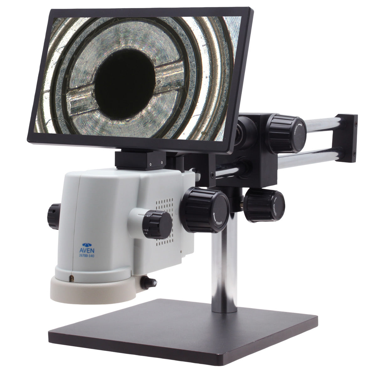 MicroVue Digital Microscope with Boom Stand [17x - 110x] – Aven Tools
