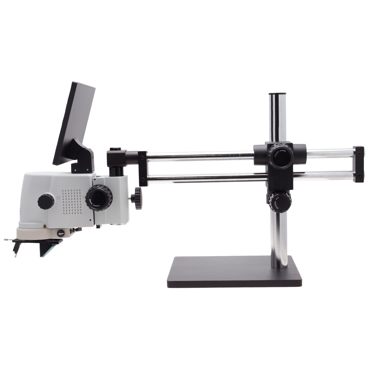 MicroVue Digital Microscope with Boom Stand and 360 Viewer [17x - 110x ...