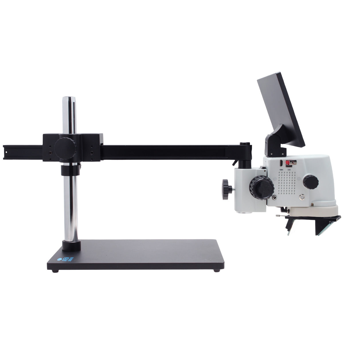 MicroVue Digital Microscope with Ultra Glide Stand and 360 Viewer [17x ...