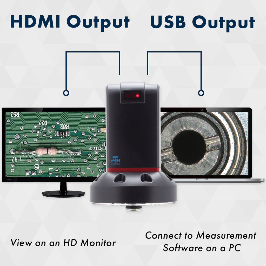 Digital Microscope Cyclops 4K [13x-140x] with Articulating Arm Stand a ...