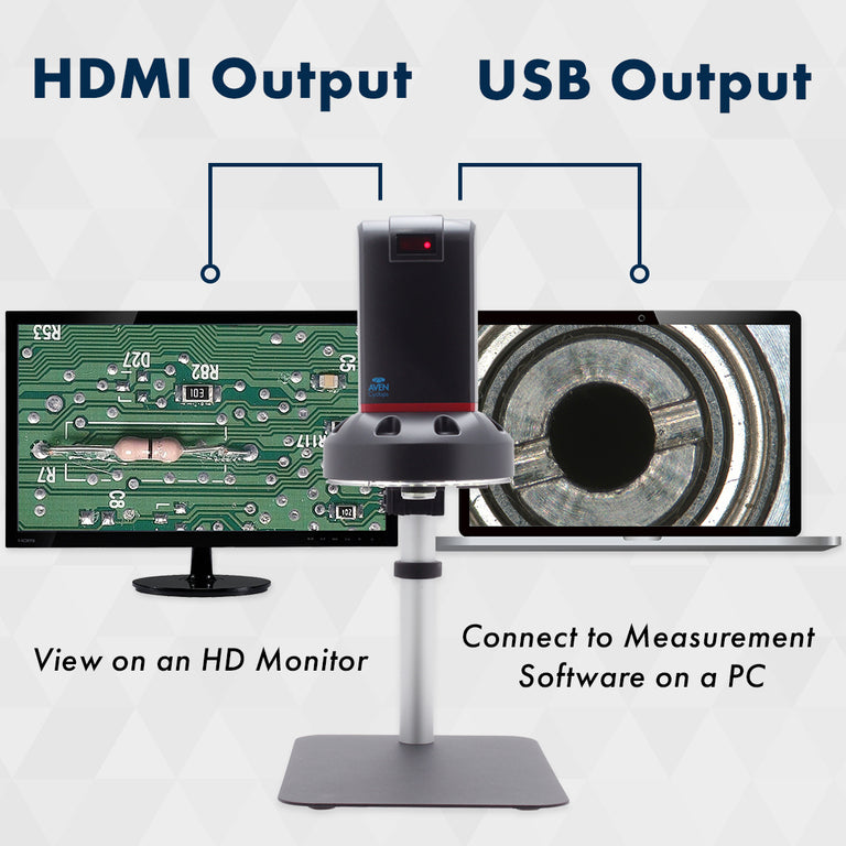 Digital Microscope Cyclops 4K HDMI + USB [13x to 140x] with 4x Lens ...