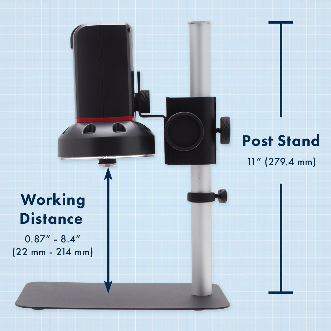 Digital Microscope Cyclops 4K Ultra HD HDMI + USB [13x to 140x] with 4 ...