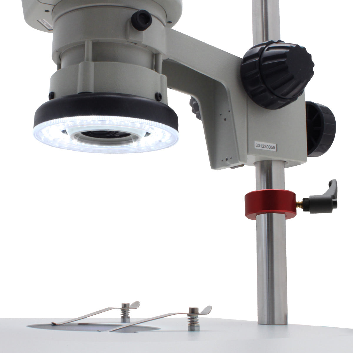 Stereo Zoom Microscope SPZ-50 [6.7x - 50x] With Ergo Post Stand and LE ...