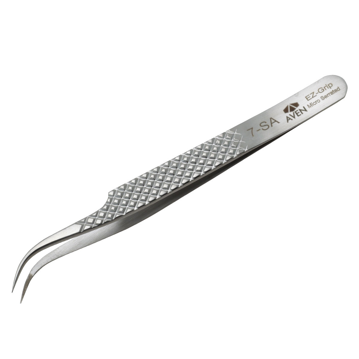 EZ Grip Micro-Serrated Tweezers Stainless Steel, 7 Pattern – Aven Tools
