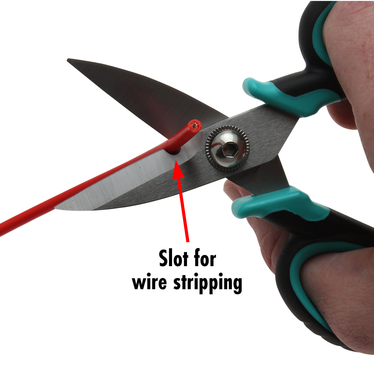 Multipurpose Electrician Scissors with Wire Stripper – Aven Tools