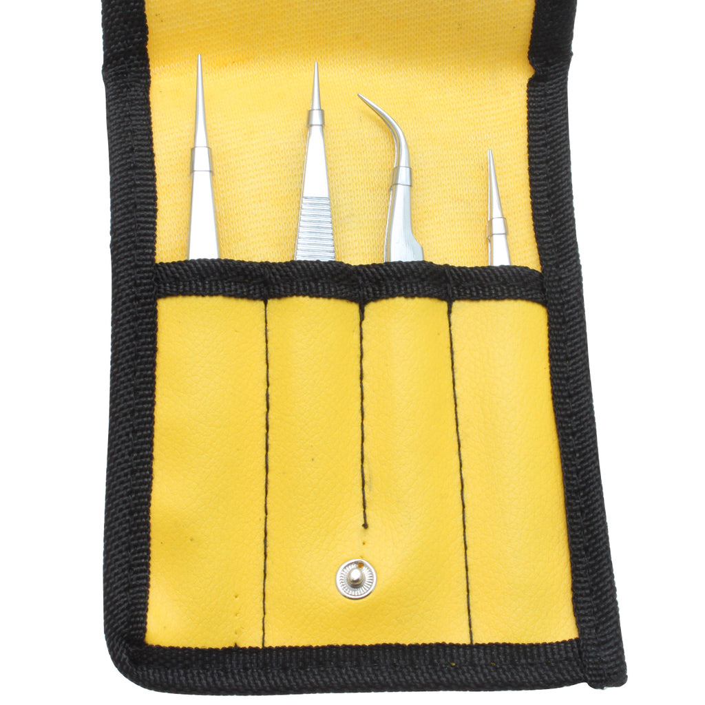 4 Piece Precision Tweezers Set – Aven Tools