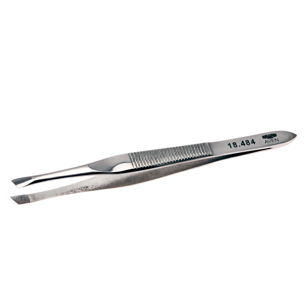 Aven Mini Blunt Tweezers with Angled Flat Tips 3-1/8 inches – Aven Tools