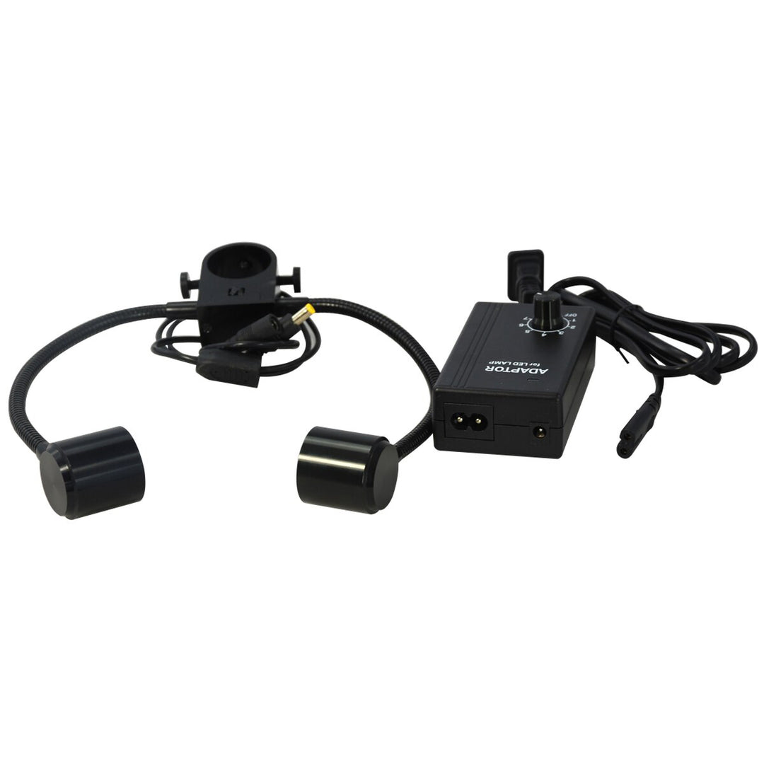 Dual Gooseneck LED Light For Post Stand – Aven Tools