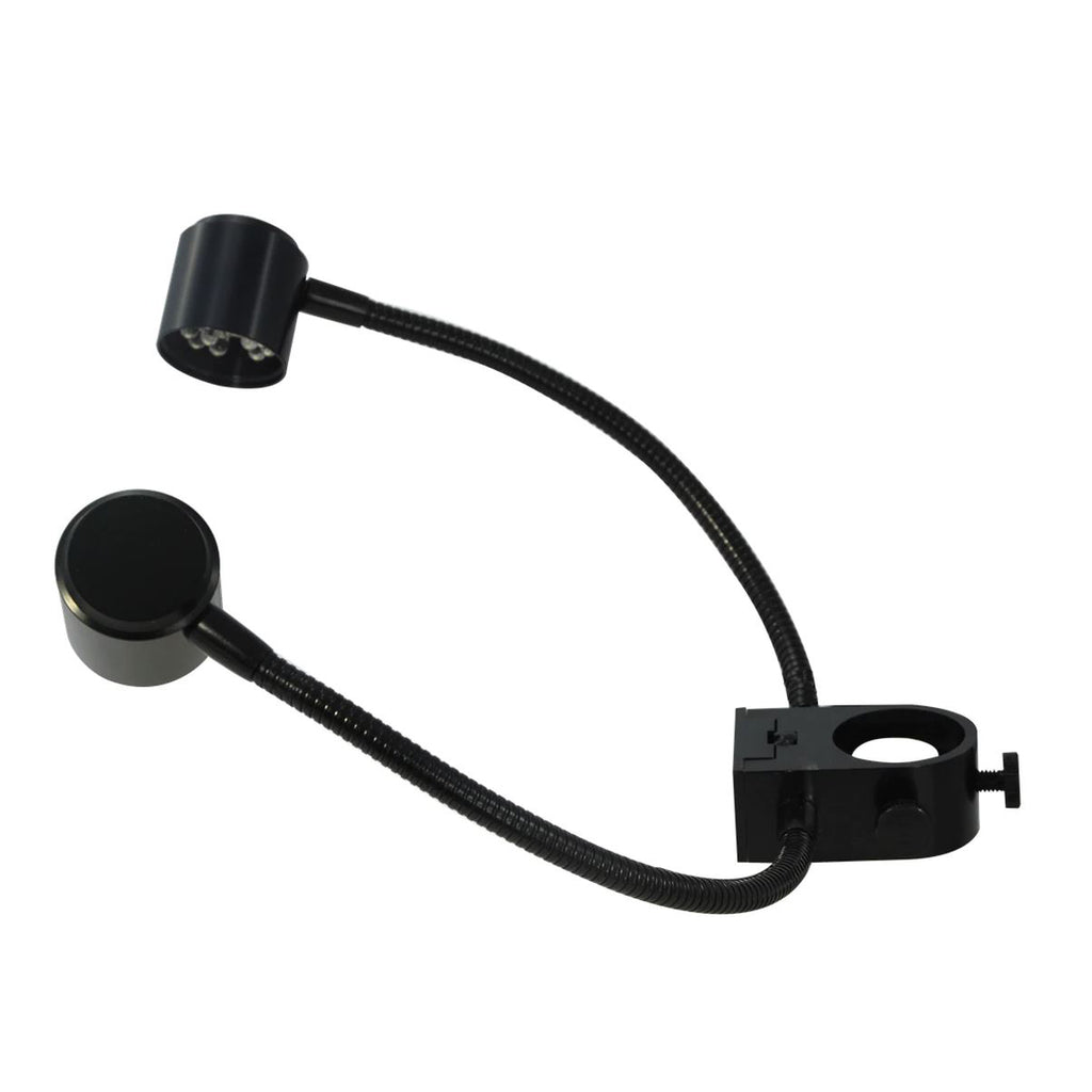 Dual Gooseneck LED Light For Post Stand – Aven Tools