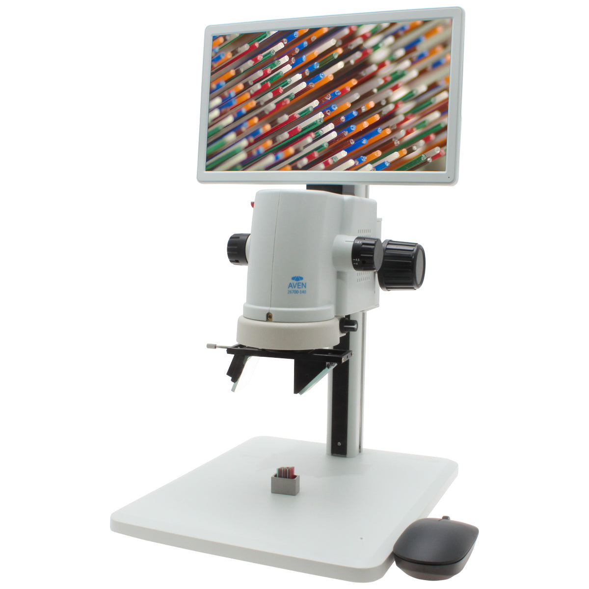 MicroVue Digital Microscope with 360 Viewer [17x - 110x] – Aven Tools