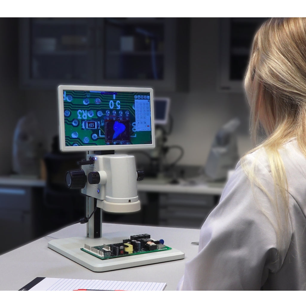 MicroVue Digital Microscope with Built-In HD Monitor [17 - 110x] – Aven ...