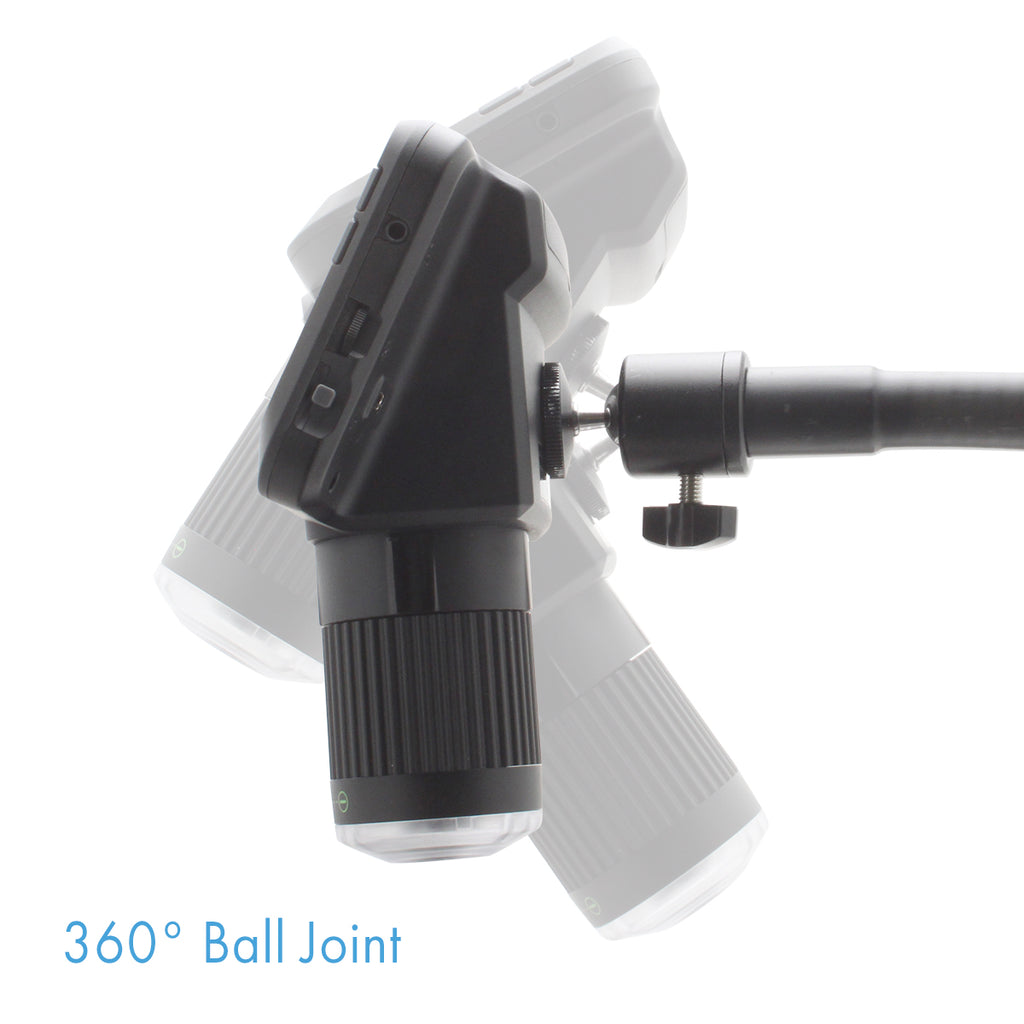 Mighty Scope ClearVue Digital Microscope 8x-25x + 18 Inch FlexArm Stan ...