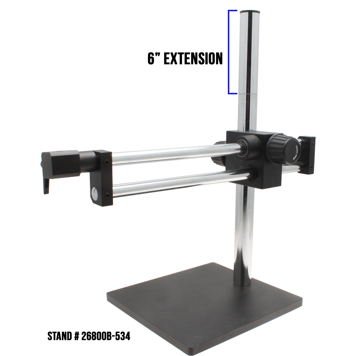 Double Arm Boom Stand w/Heavy Metal Base – Aven Tools