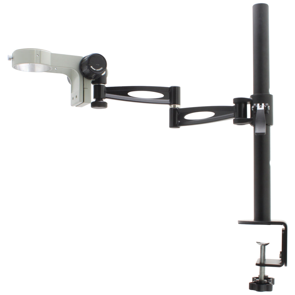 Articulating Arm Post Stand with Microscope Mount and Table Clamp ...
