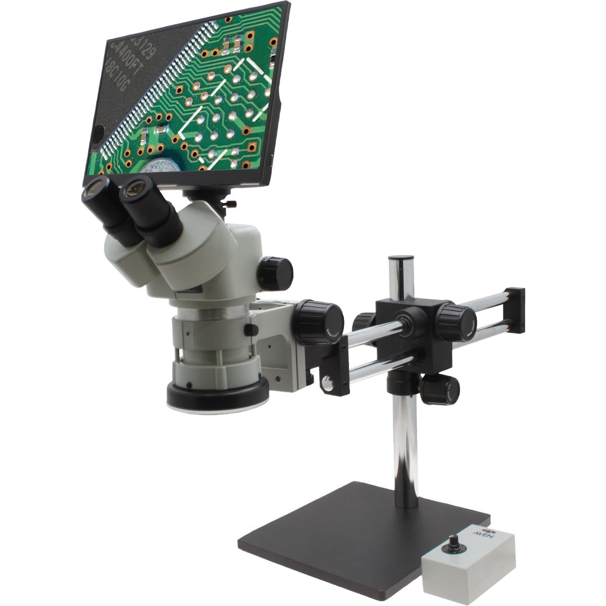 SPZV-50 Microscope System (6.7x-50x) with Mighty Cam Eidos Camera with ...
